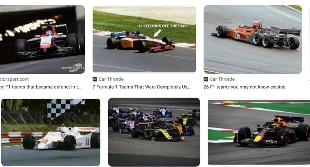 The Worst F1 Teams of All Time | Formula 1 Team