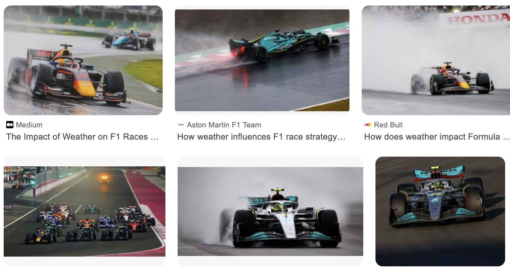 The Intricate Dance Between Weather Conditions and Formula 1 Racing ...