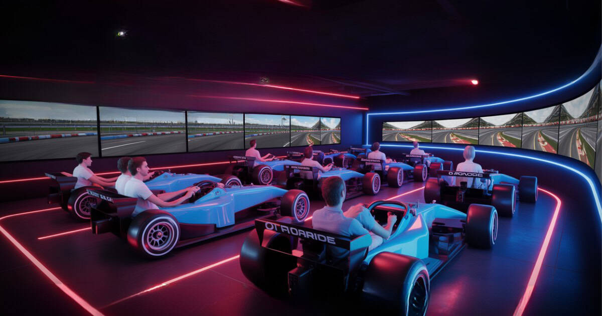 F1 Arcade London: Ultimate Racing & Arcade Experience